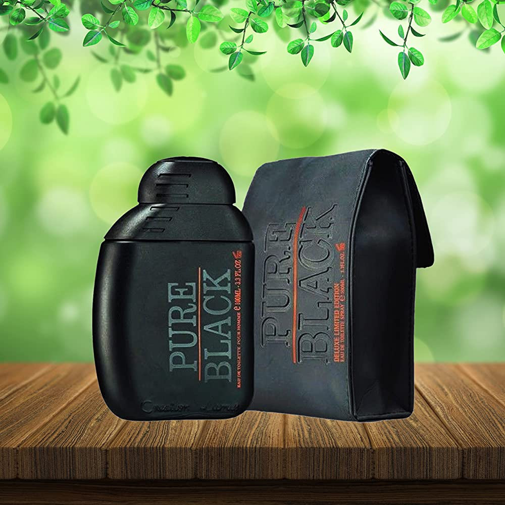 Pure Black Deluxe Limited Edition Eau De Perfume Spray - 100ml (UAE)
